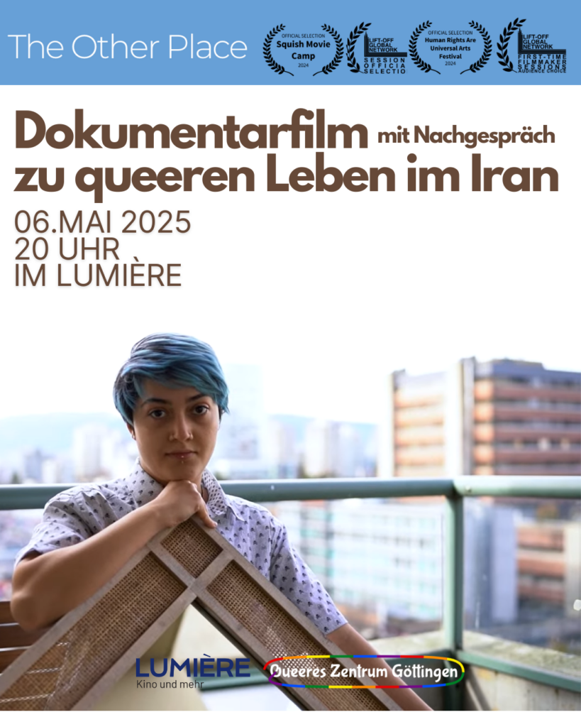 Dokumentarfilm „The other Place“ – Queeres Zentrum Göttingen